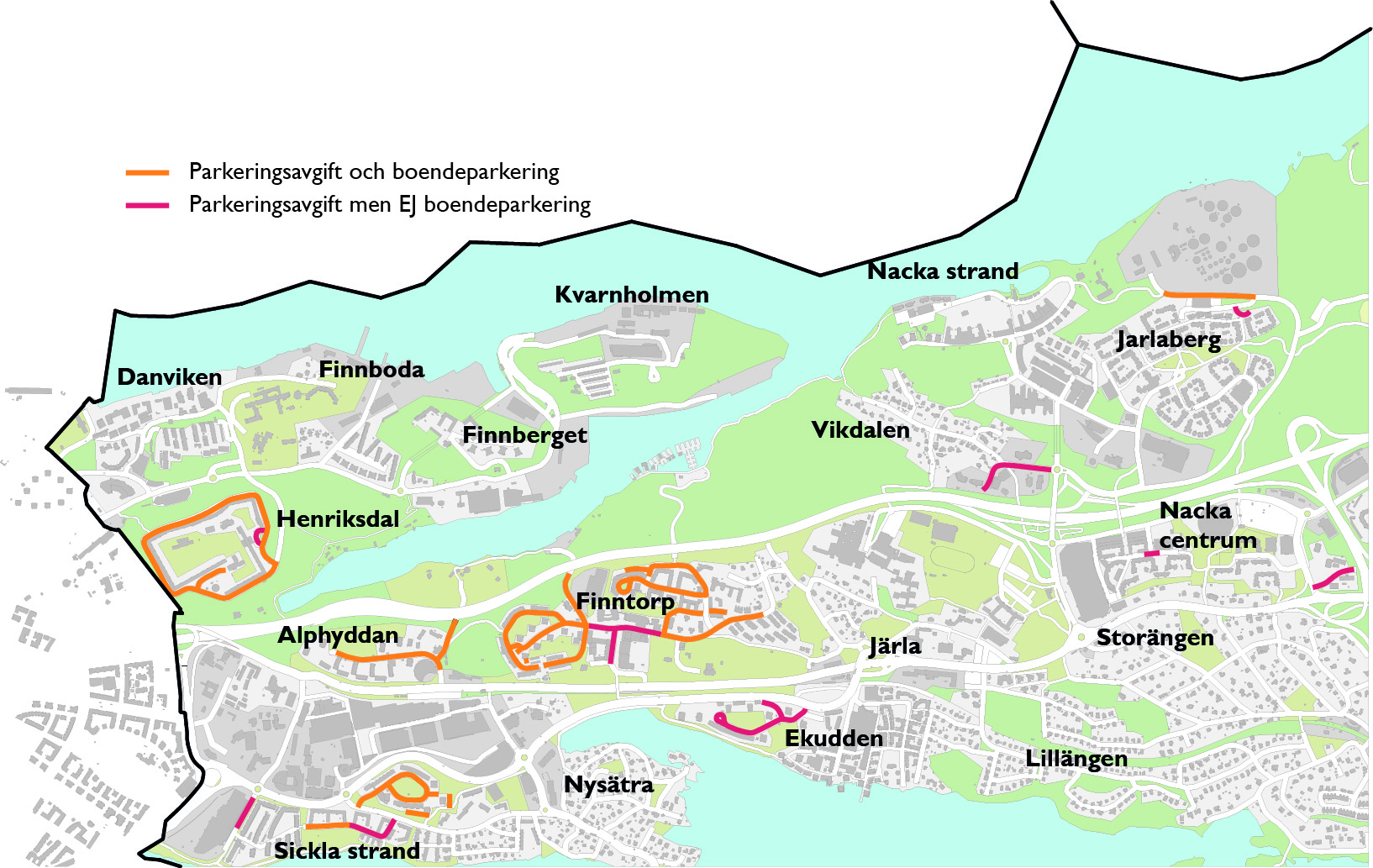 Boendeparkering | Nacka kommun